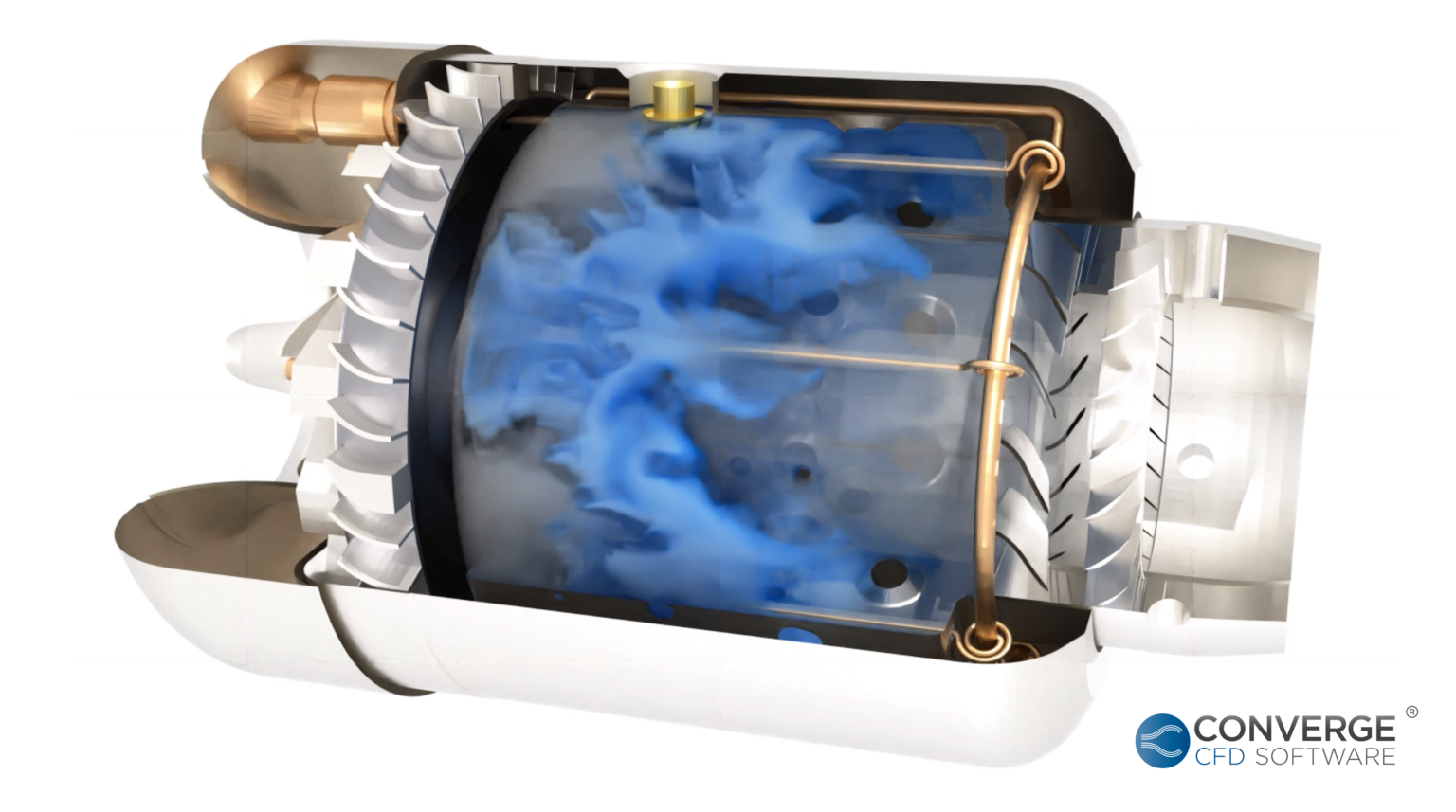 CONVERGE CFD SOFTWARE ADVANCES SIMULATION TECHNIQUES FOR AEROSPACE ...