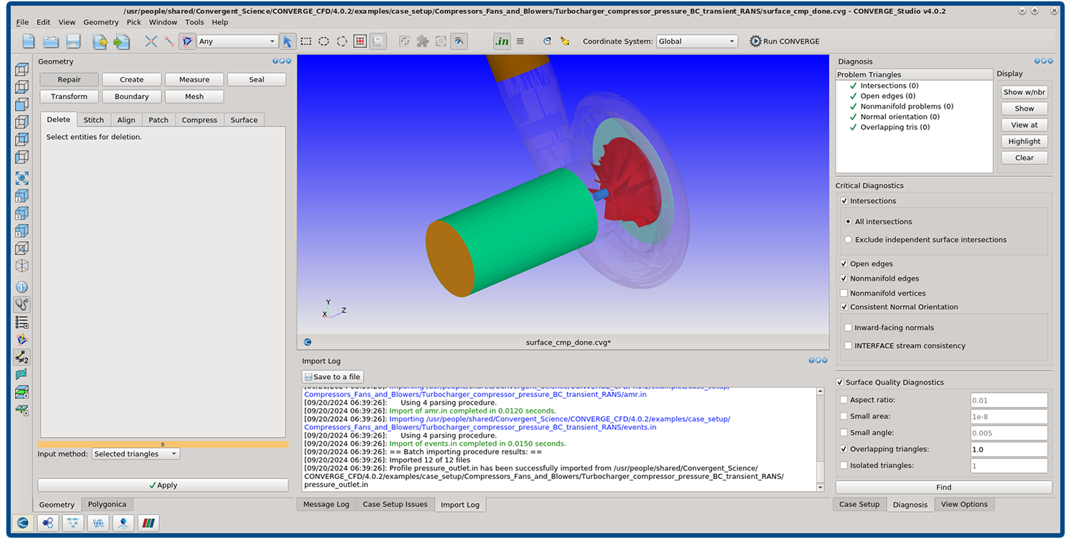 Ease of Use - CONVERGE CFD Software
